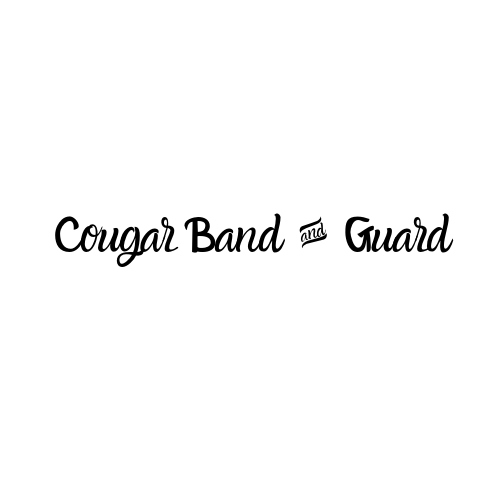 Band Website Header Logo | College Station High School Cougar Band & Guard